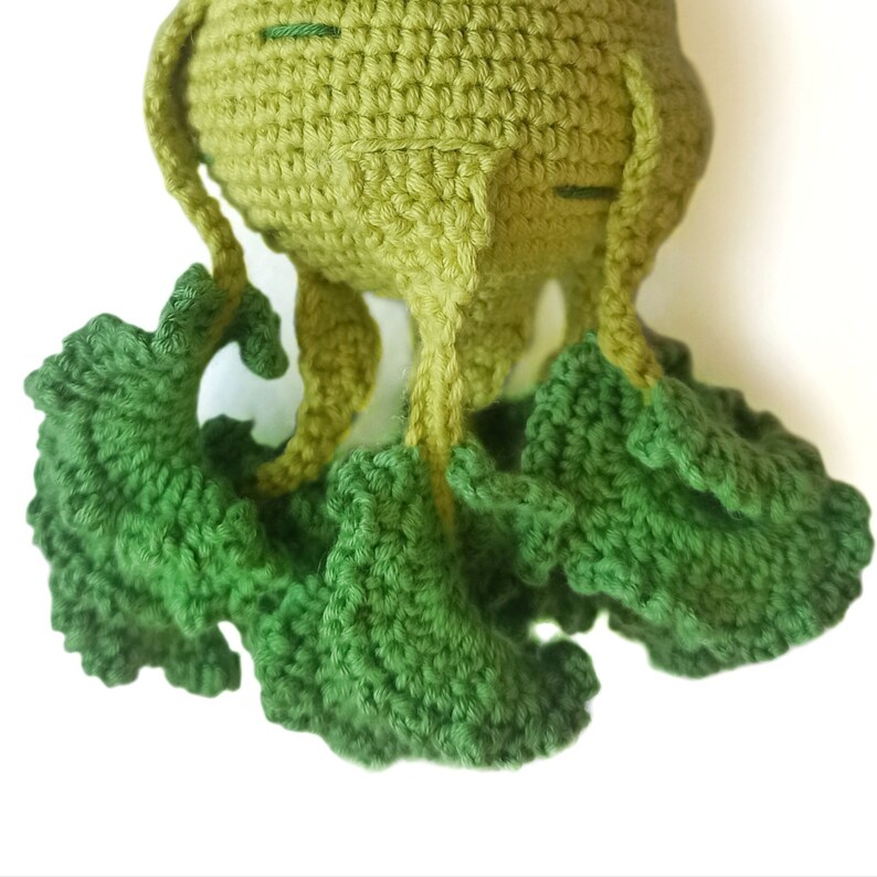 KOHLRABI CABBAGE Crochet Pattern - Crochet Kohlrabi Pattern. Amigurumi ...