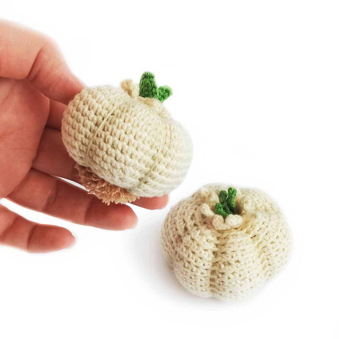 GARLIC Crochet Pattern PDF Amigurumi Garlic Pattern. Play | Etsy