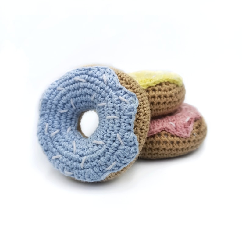 DONUT Crochet Pattern PDF - Amigurumi Doughnut Pattern. Sweets Crochet ...