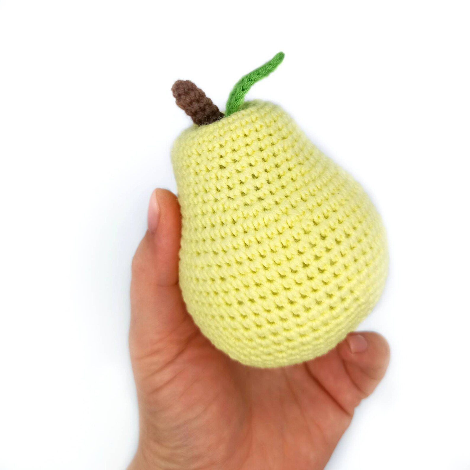 PEAR Crochet Pattern PDF Amigurumi Pear Crochet Pattern for | Etsy