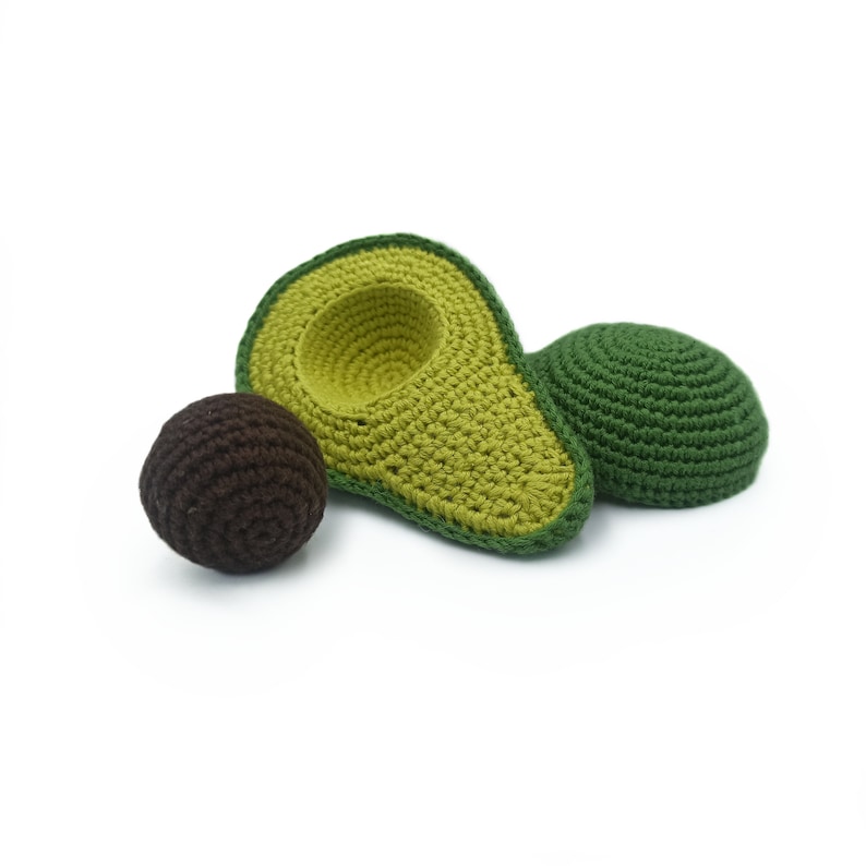 AVOCADO Crochet Pattern PDF Crochet Avocado Pattern. - Etsy