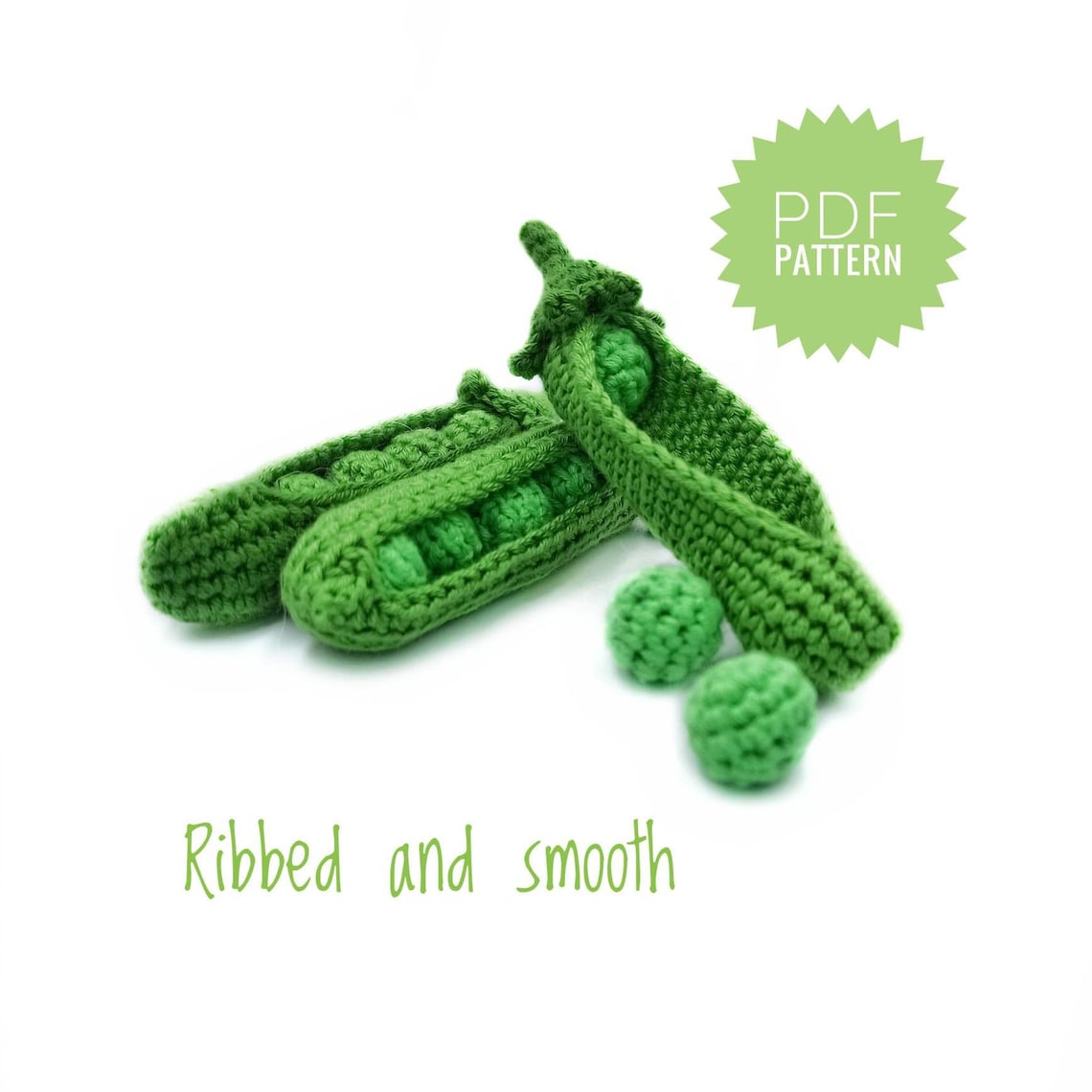 GREEN PEA Crochet Pattern PDF Crochet Green Pea Pattern. - Etsy