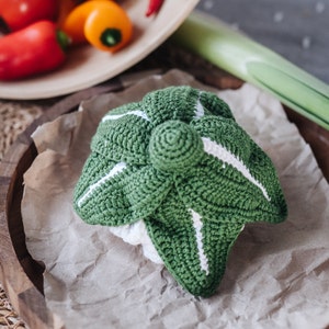 CAULIFLOWER Crochet Pattern - Amigurumi Cauliflower Pattern. Crochet ...
