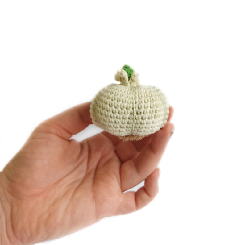 GARLIC Crochet Pattern PDF - Amigurumi Garlic Pattern. Play Food Garlic ...