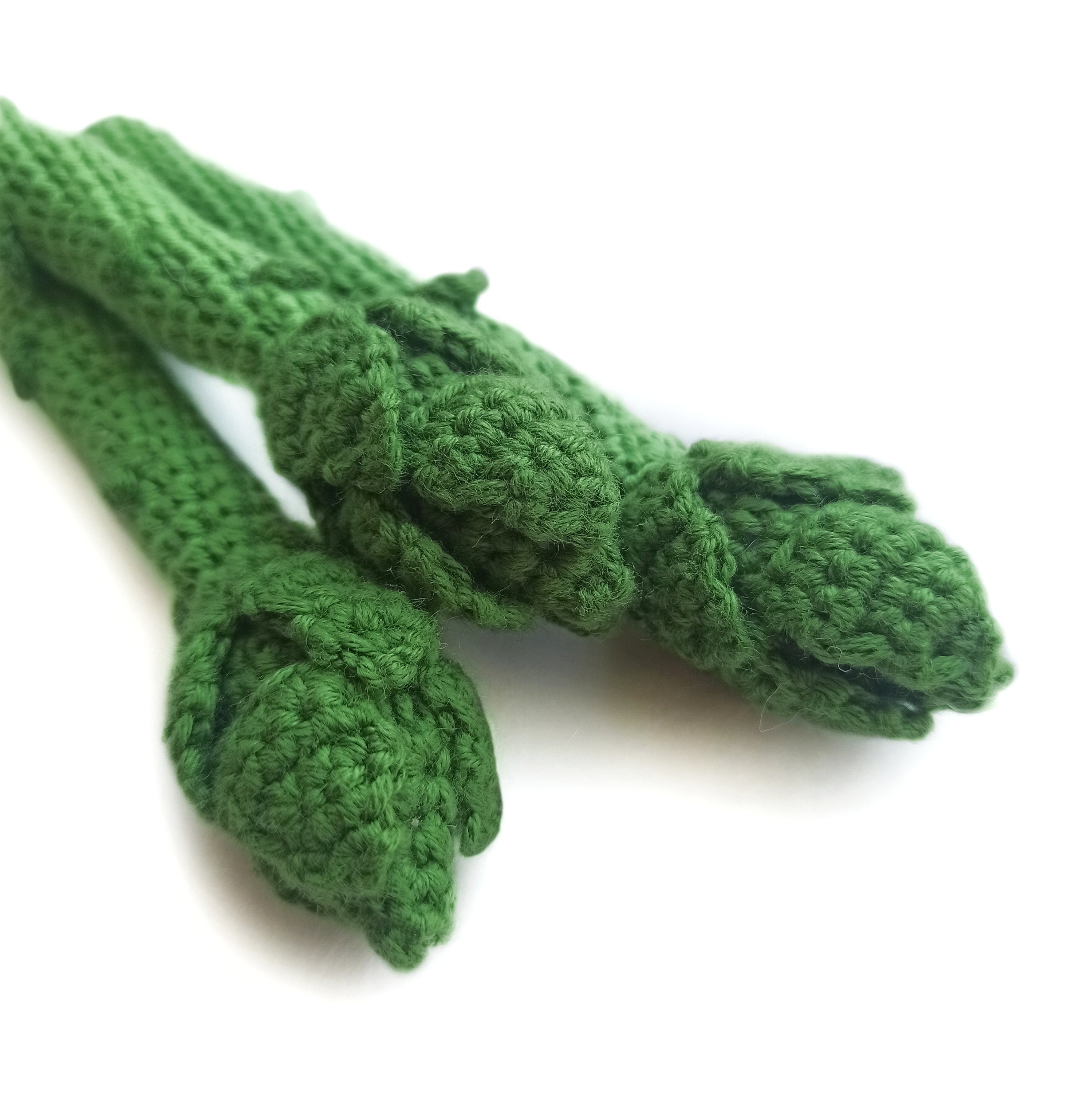 ASPARAGUS Crochet Pattern PDF - Amigurumi Asparagus Spears. Farmers ...