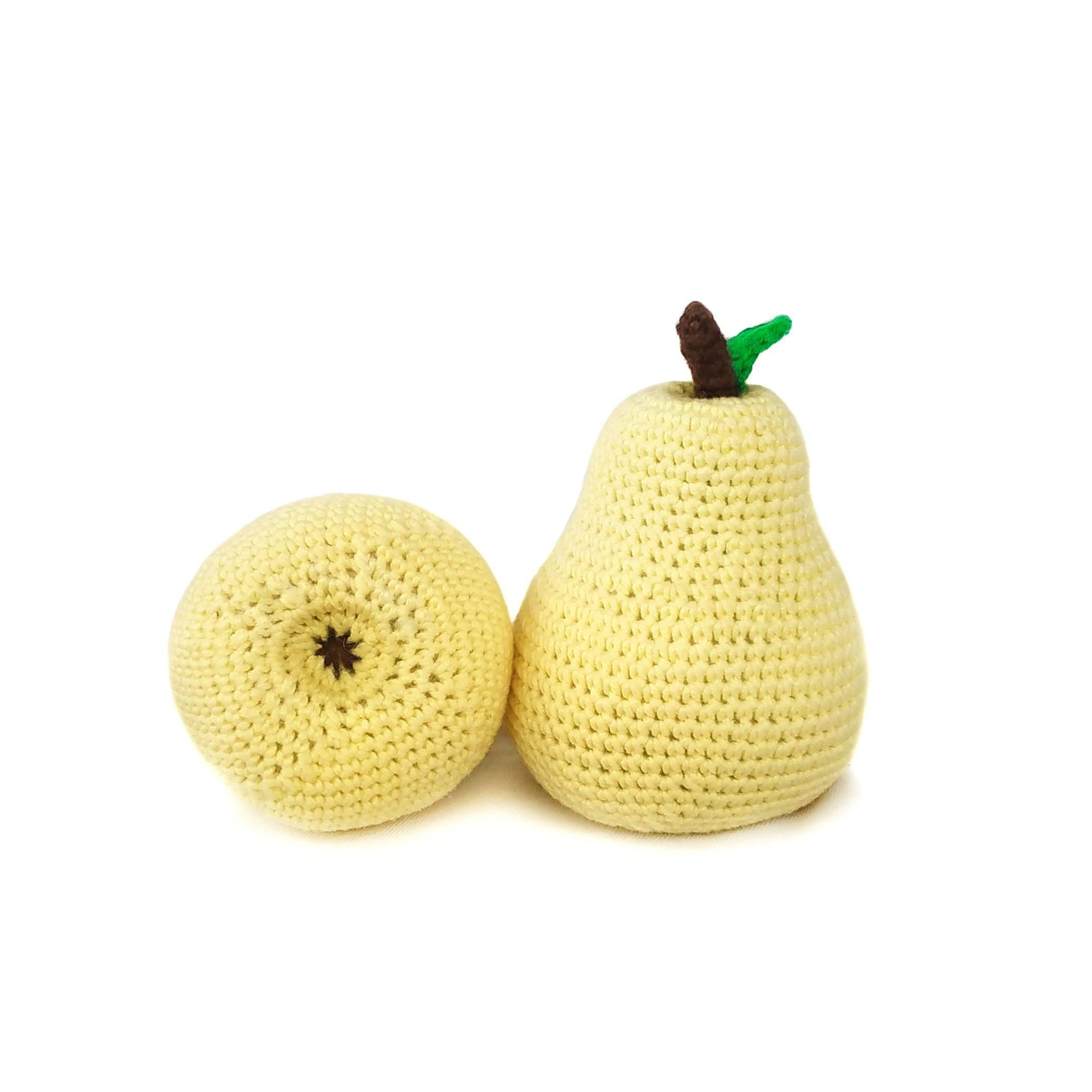 PEAR Crochet Pattern PDF Amigurumi Pear Crochet Pattern for | Etsy