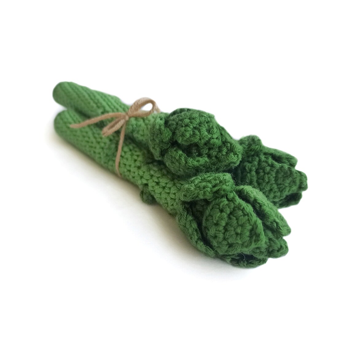 ASPARAGUS Crochet Pattern PDF Amigurumi Asparagus Spears. | Etsy