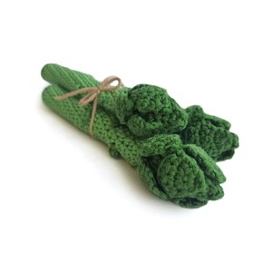 ASPARAGUS Crochet Pattern PDF Amigurumi Asparagus Spears. - Etsy