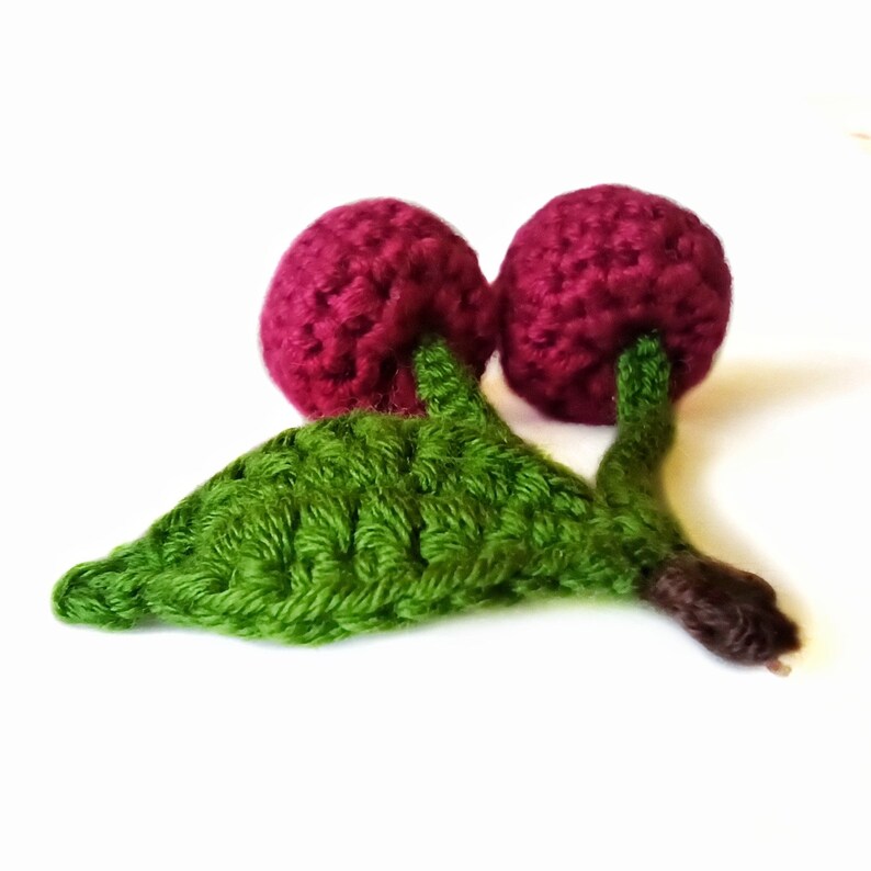 CHERRY Crochet Pattern PDF Amigurumi Cherry Pattern. Crochet - Etsy