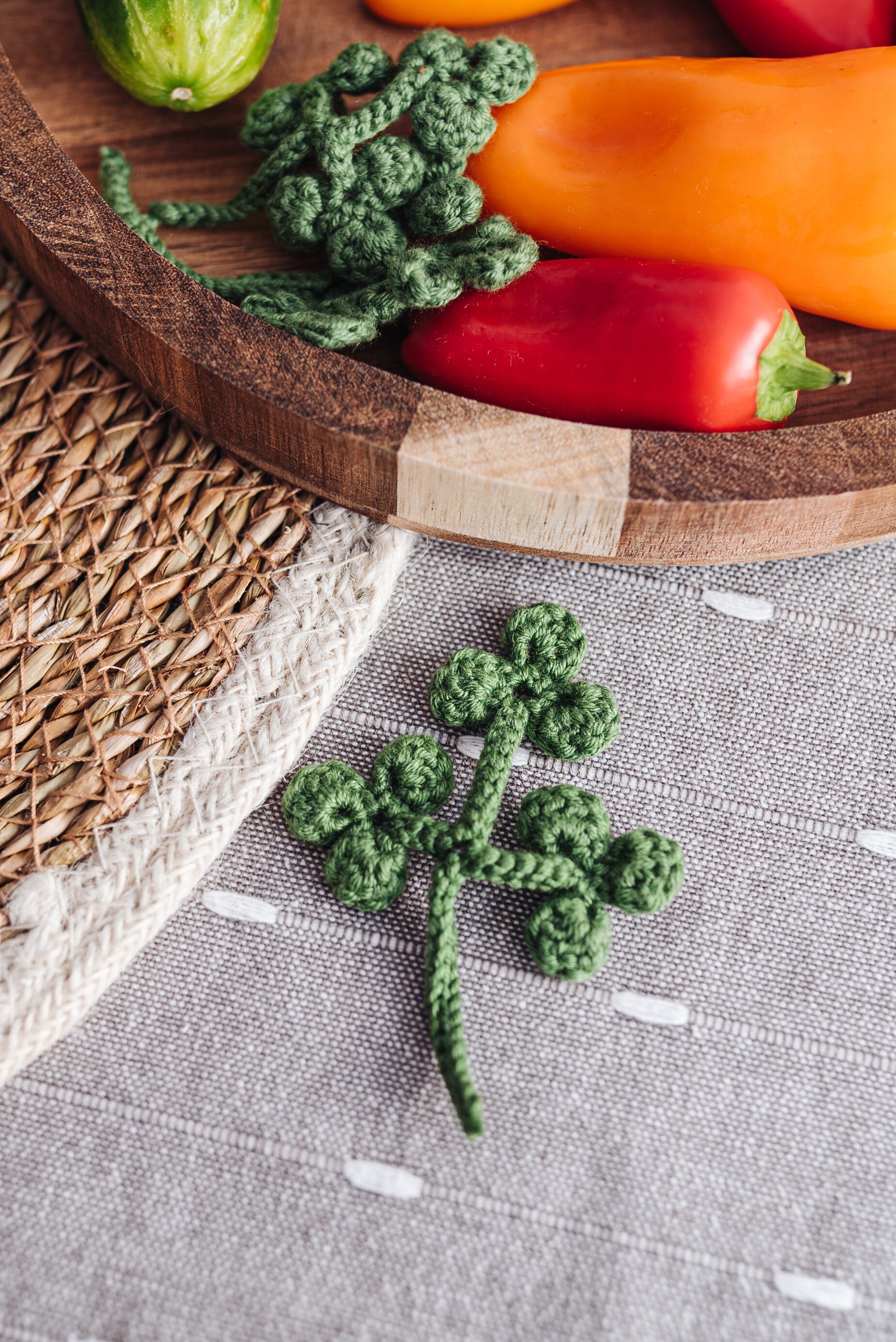 Parsley Crochet Pattern: Amigurumi Food, Kitchen Decor (PDF Pattern) - Etsy