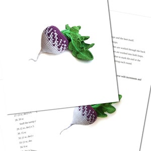 TURNIP Crochet Pattern PDF - Amigurumi Turnip Pattern. Crochet Turnip ...