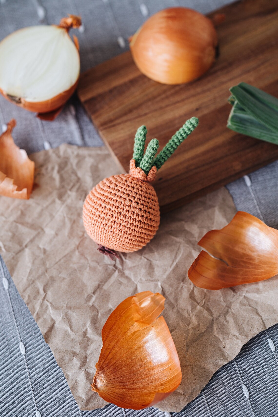 ONION Crochet Pattern PDF - Amigurumi Onion Pattern Crochet Onion ...