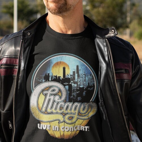 Chicago Band Live in Concert T Shirt - Etsy