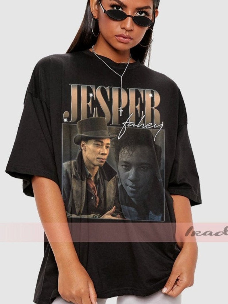 Jesper Fahey Vintage 90's Shirt Shadow and Bone Fan Made | Etsy