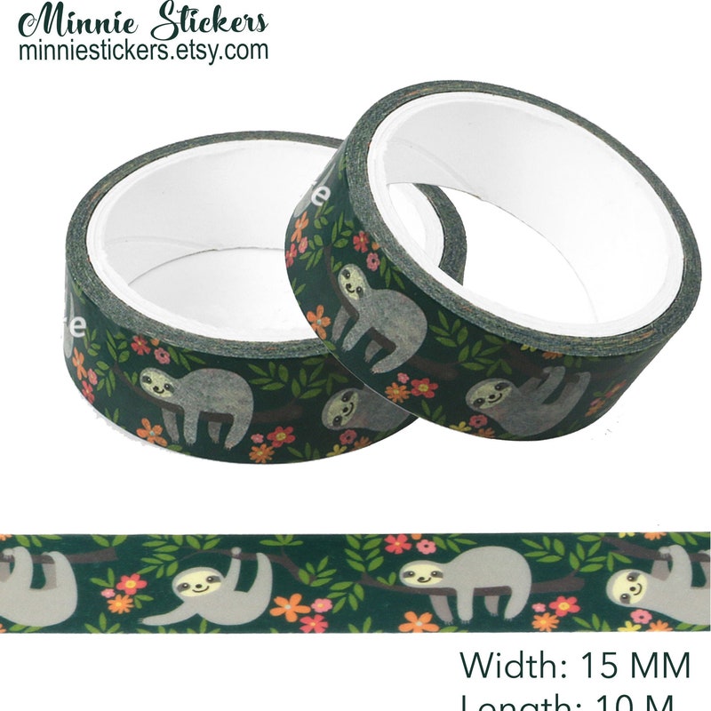 Animal Washi Tape - Etsy