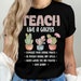 Teach Like a Cactus PNG: Teacher Back to School Design (digital ...