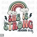She is Strong Png Design, Christian Digital Download, Bible Quote ...