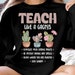 Teach Like a Cactus PNG: Teacher Back to School Design (digital ...