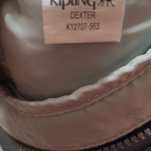 Kipling Messenger Blue Nylon Crossbody Expandable Bag Women's Gabbie ...