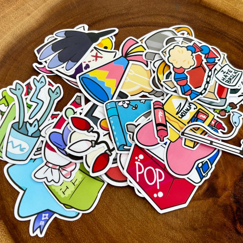 Dandy World Stickers - Etsy