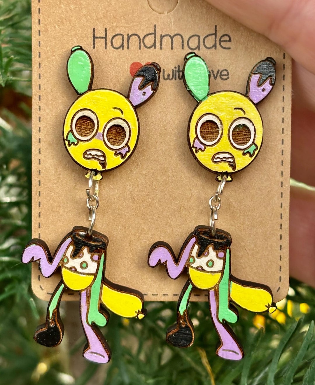 Twisted Looey Dandys World Dangle Earrings - Etsy