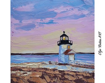 Cape Cod Sunset Painting - Etsy