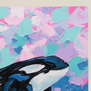 Orca Oil Painting - Killer Whale Art Original - Etsy
