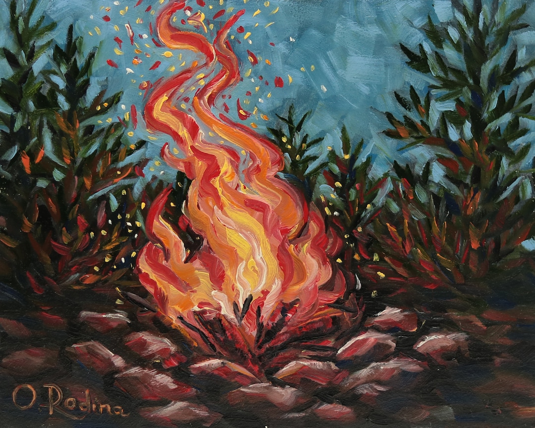 Fire Painting Oil
