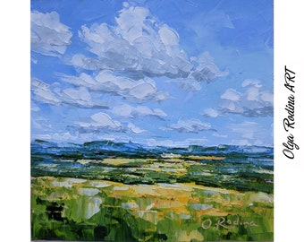 Small Oil Landscape - Etsy