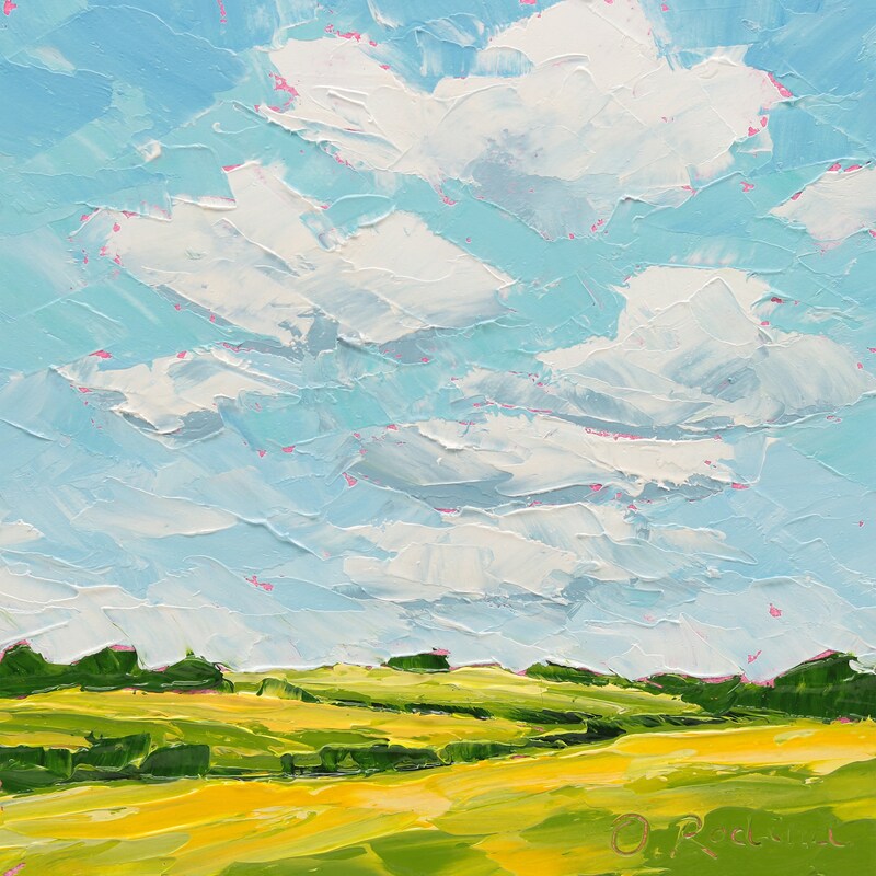 Prairie Painting - Etsy Canada