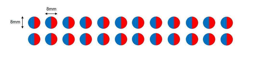 TAP STICKERS - 24 Tap and Faucet Hot and Cold Temperature Indicator ...