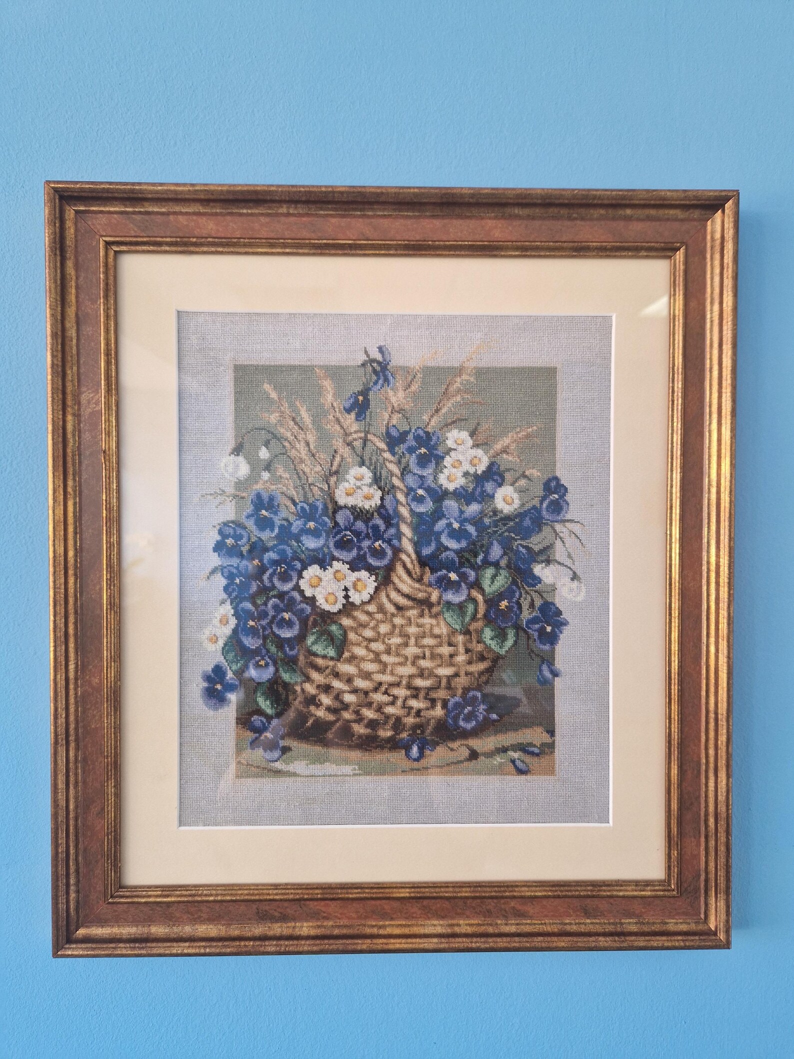 Vintage Gobelin, Needlepoint, Wall Art, Wall Decor, Interior, Home ...