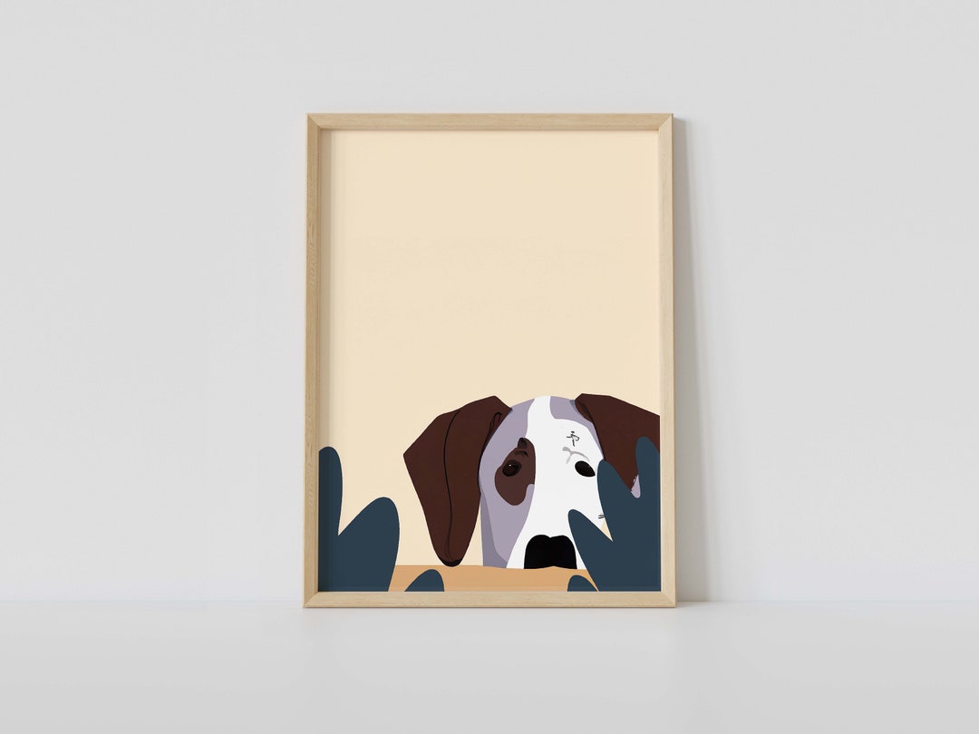 Digital Download Dog Print - Digital Prints for Baby's Nursery ...