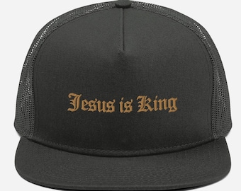 Jesus is King Hat - Etsy