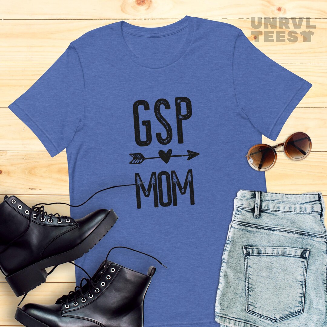 Gsp Mom Shirt, Gsp Shirt, German Shorthaired Pointer Shirt, Pointer ...