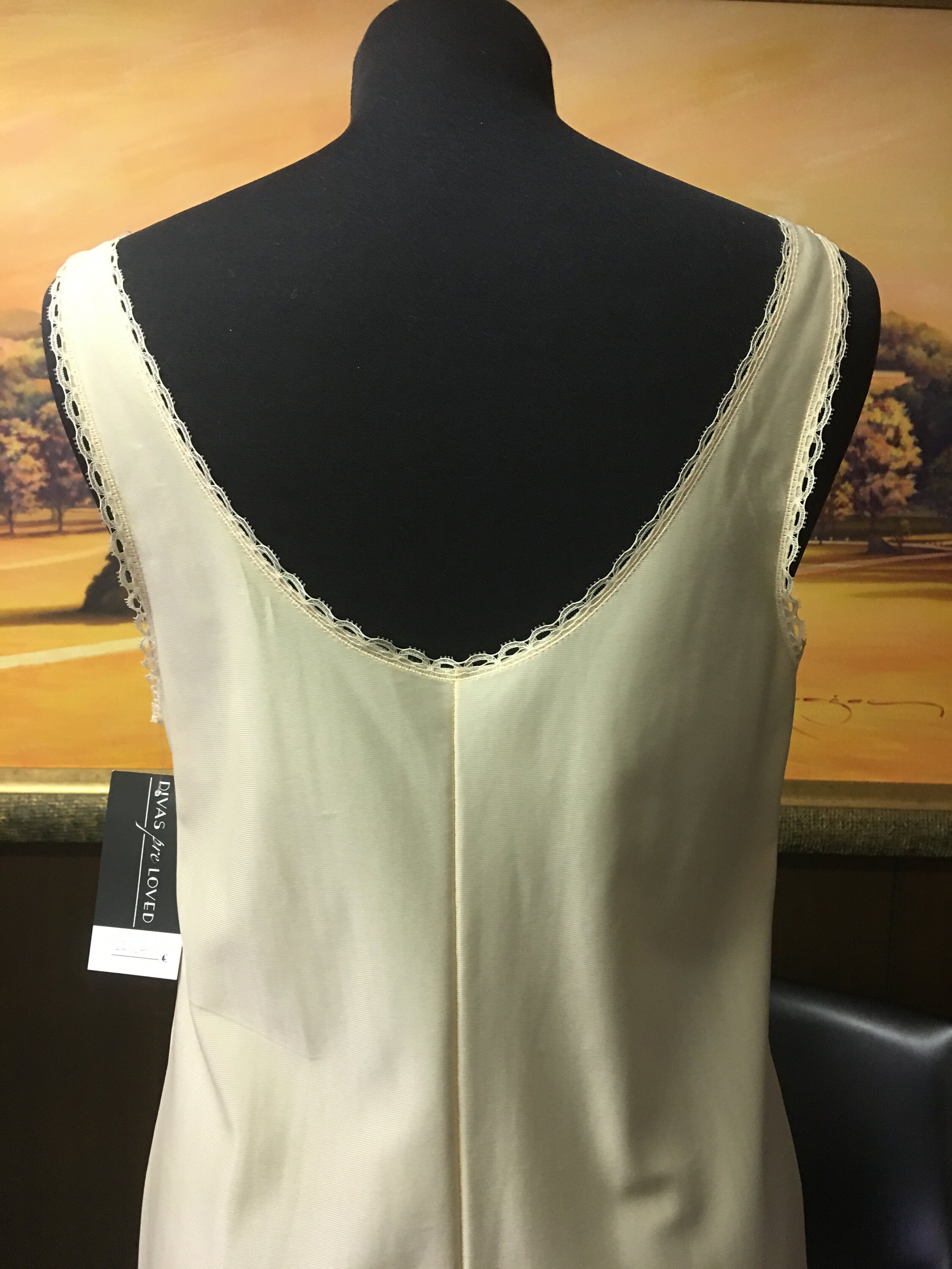 Women's Vintage Beige Full Slip | Ideal Undergarment for Any Outfit ...