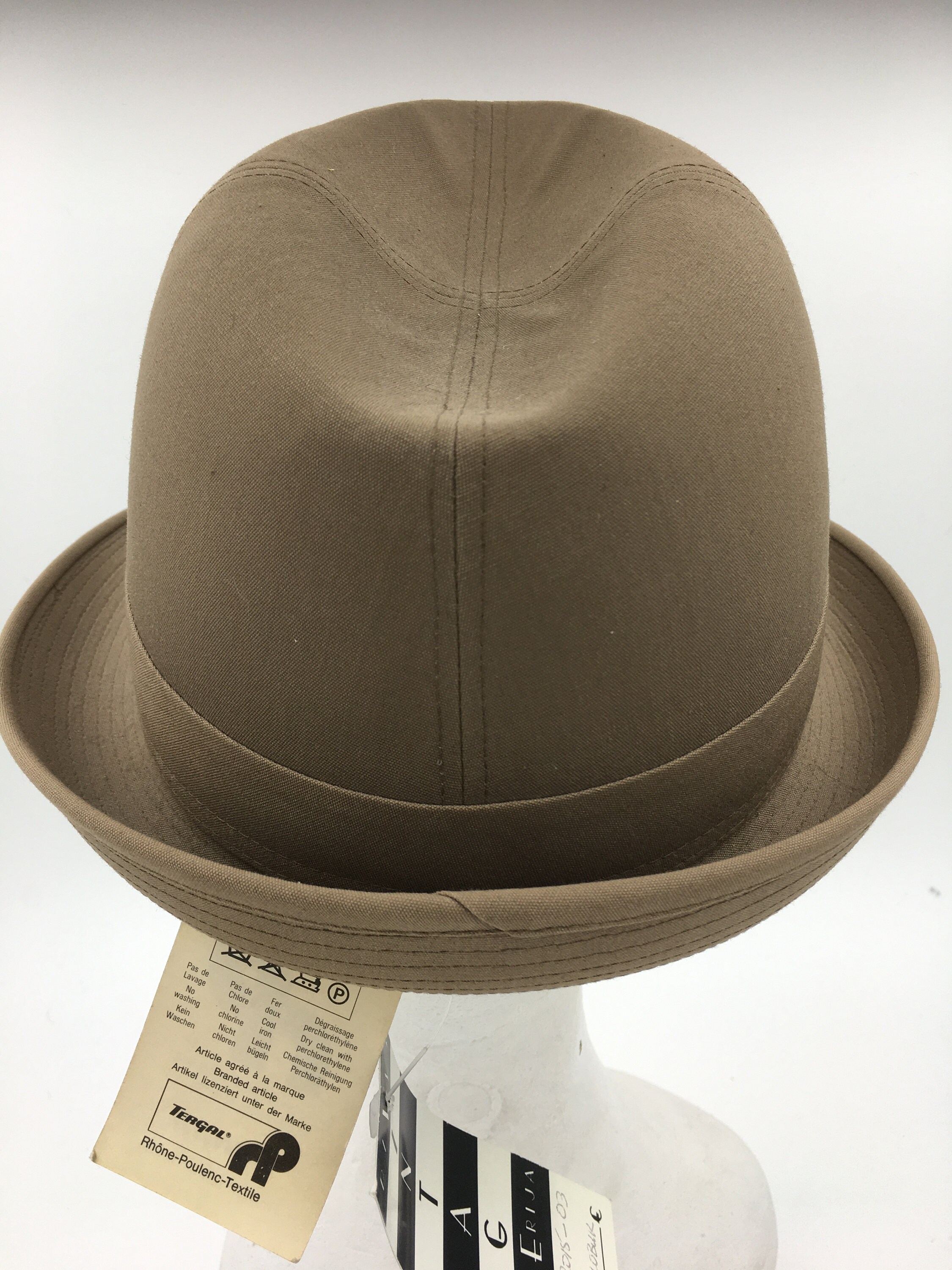 Vintage French-made Trilby Hat for Men | Stay Cool With This Men's ...