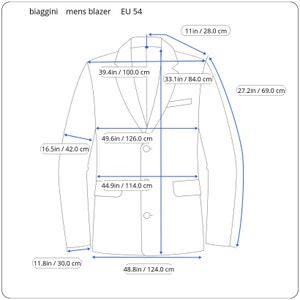 Mens Summer Blazer | 90s European Design by Biaggini | Versatile off ...