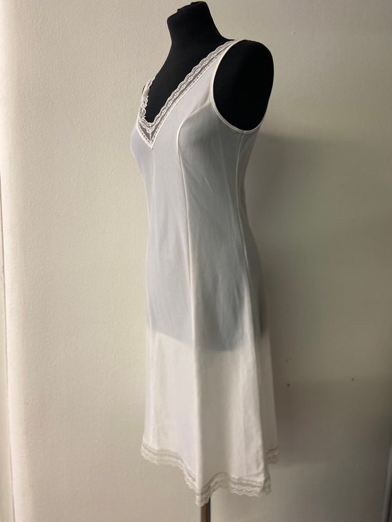 Women's, Vintage slip | white full slip | white petti… - Gem