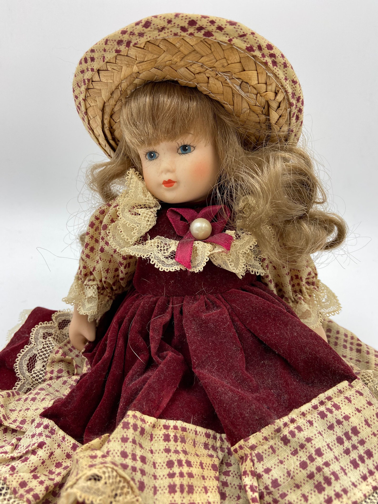 Charming Southern Belle Vintage Doll Vintage | Elegant Collectible in ...