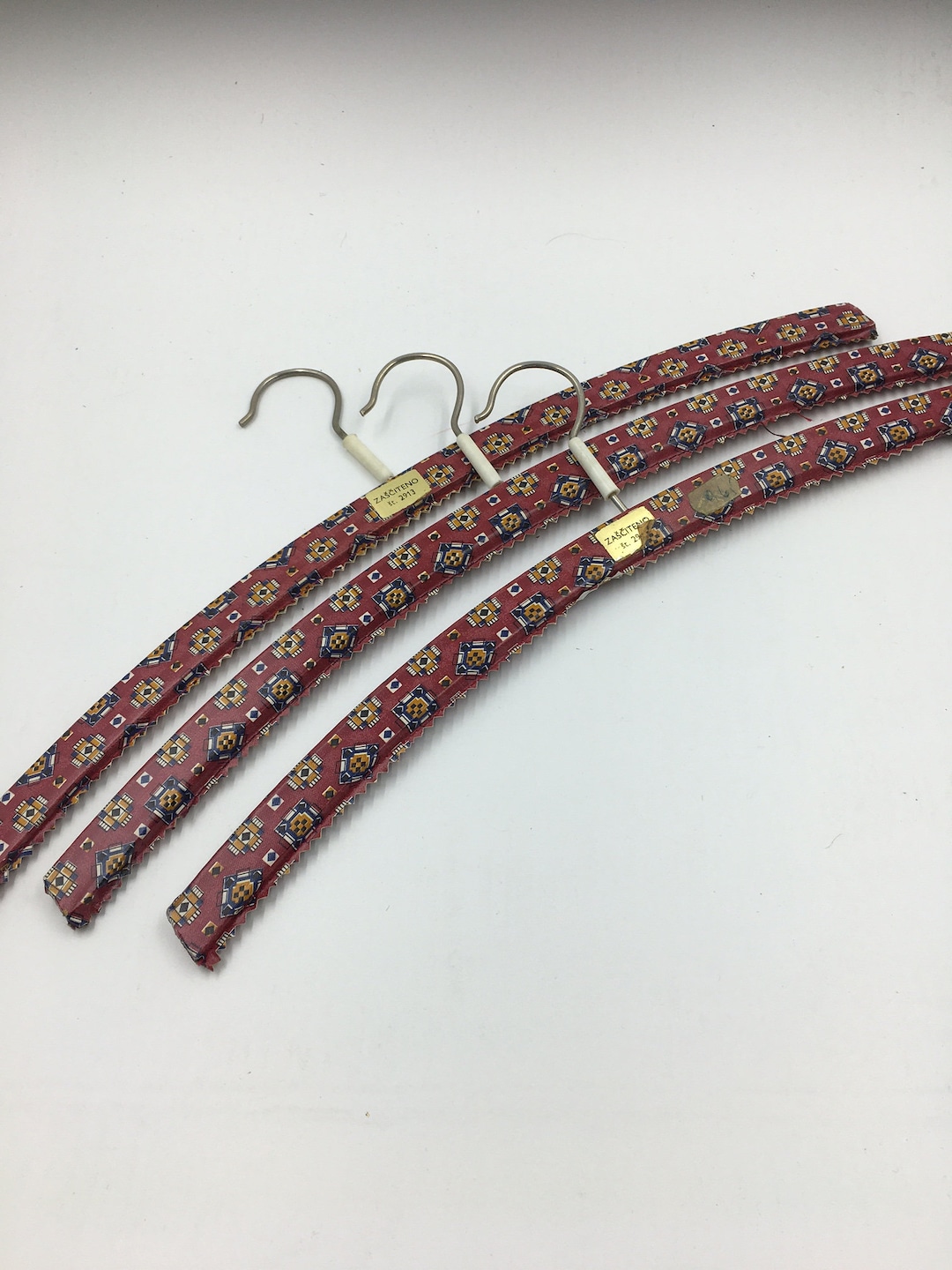 Vintage Wood Clothes Hanger Set of 3 | Decorative and Unique Hangers - Etsy