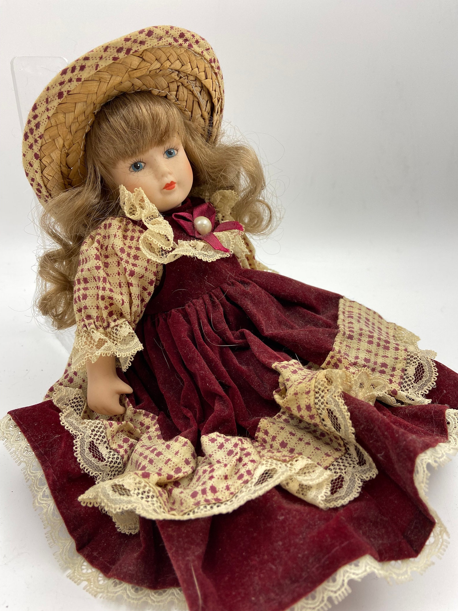 Charming Southern Belle Vintage Doll Vintage | Elegant Collectible in ...