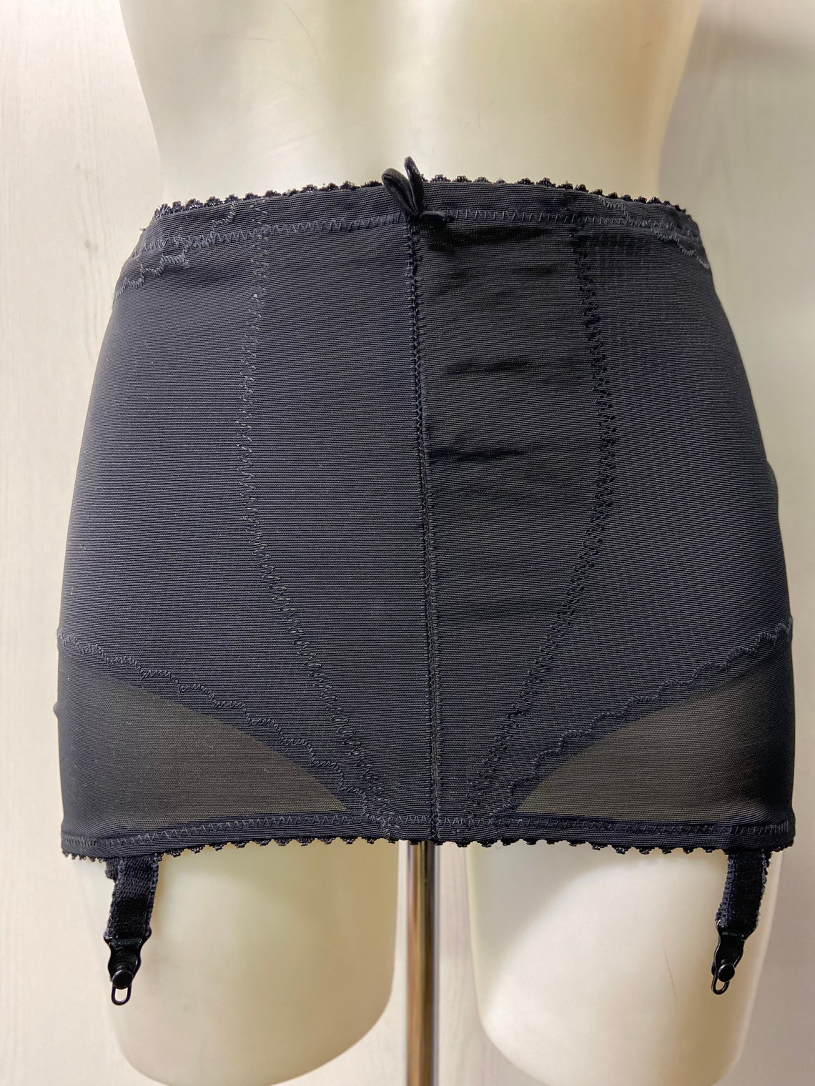 Vintage Girdle | Old Fashioned Girdle | Open Bottom Girdle | Black ...