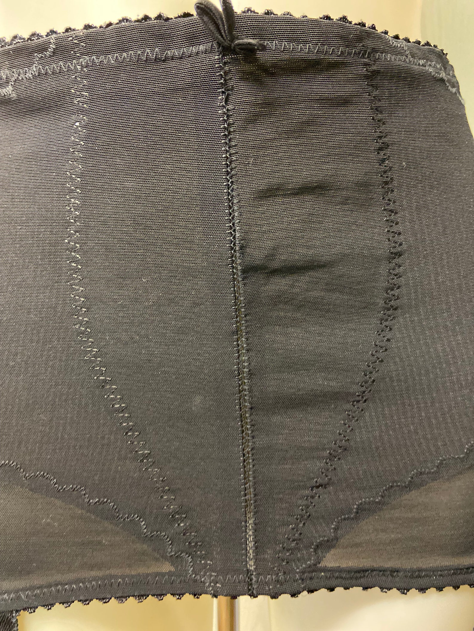 Vintage Girdle Old Fashioned Girdle Open Bottom Girdle Black Girdle ...