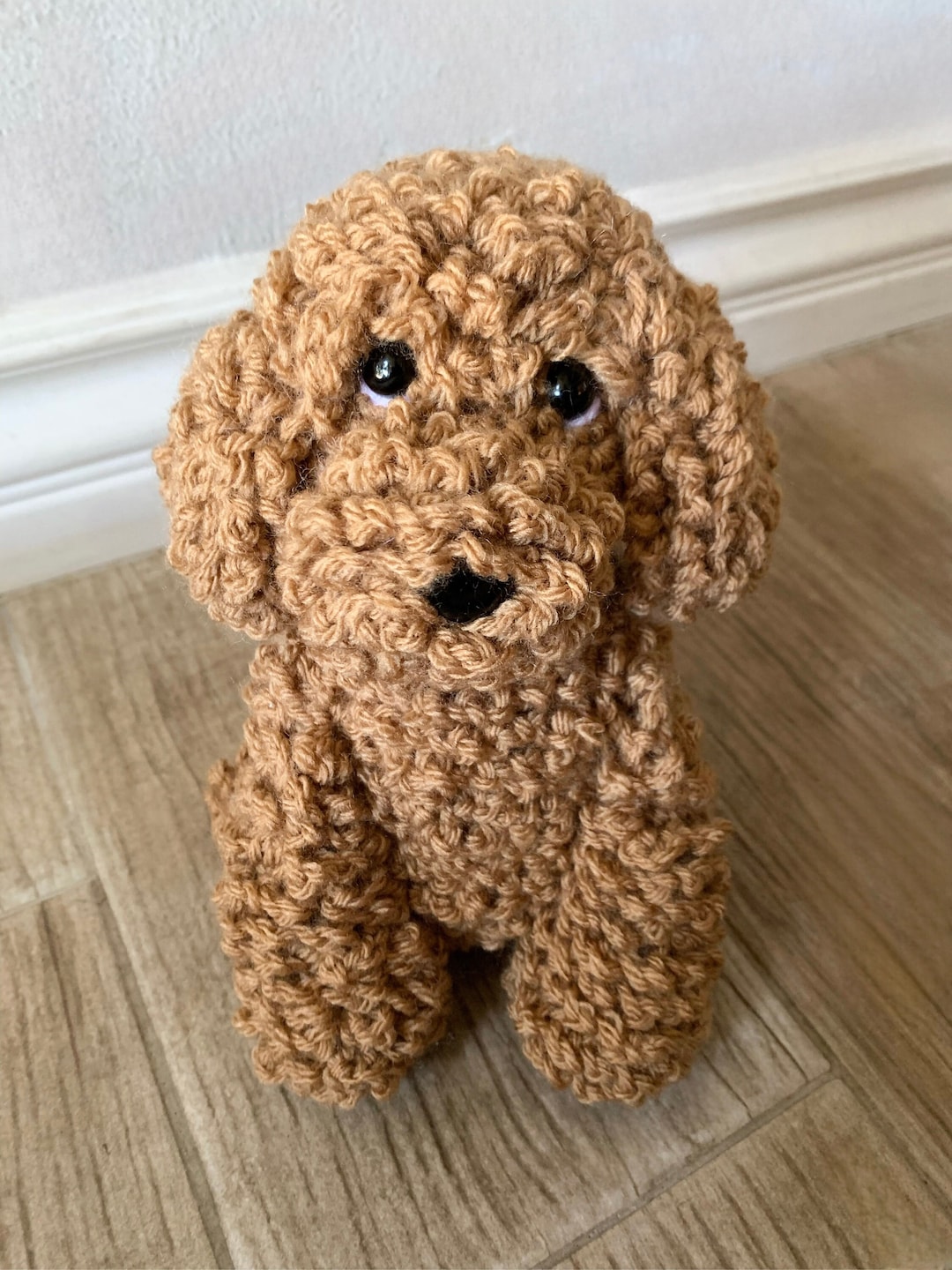 Brown Labradoodle/goldendoodle Plushie customization - Etsy