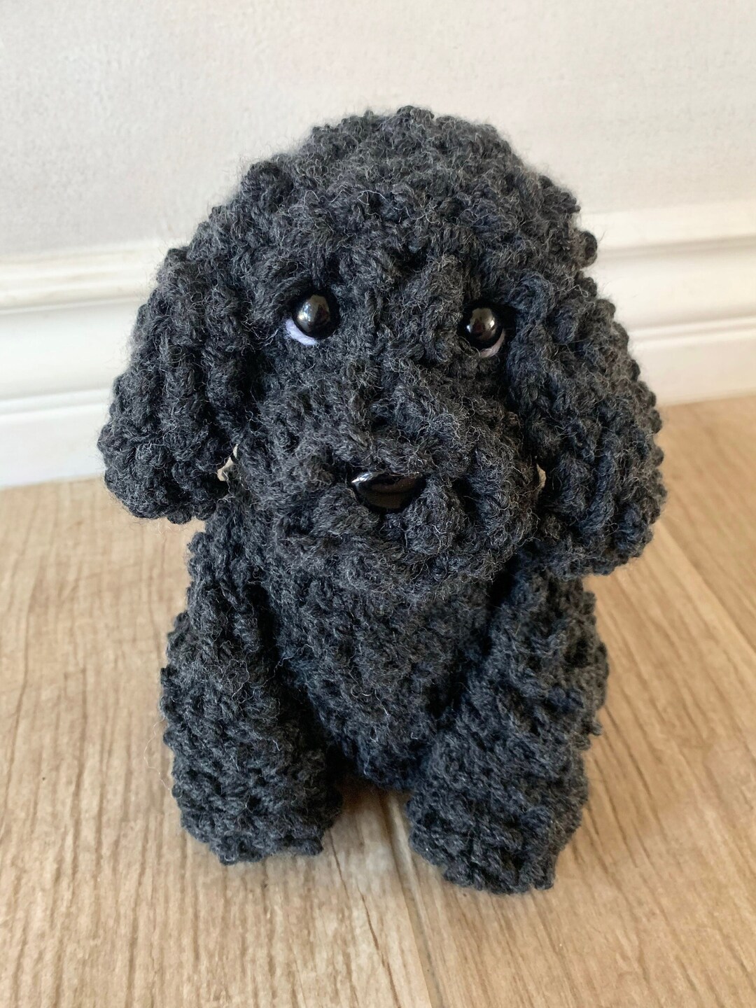 Black Labradoodle Plushie customization Available - Etsy
