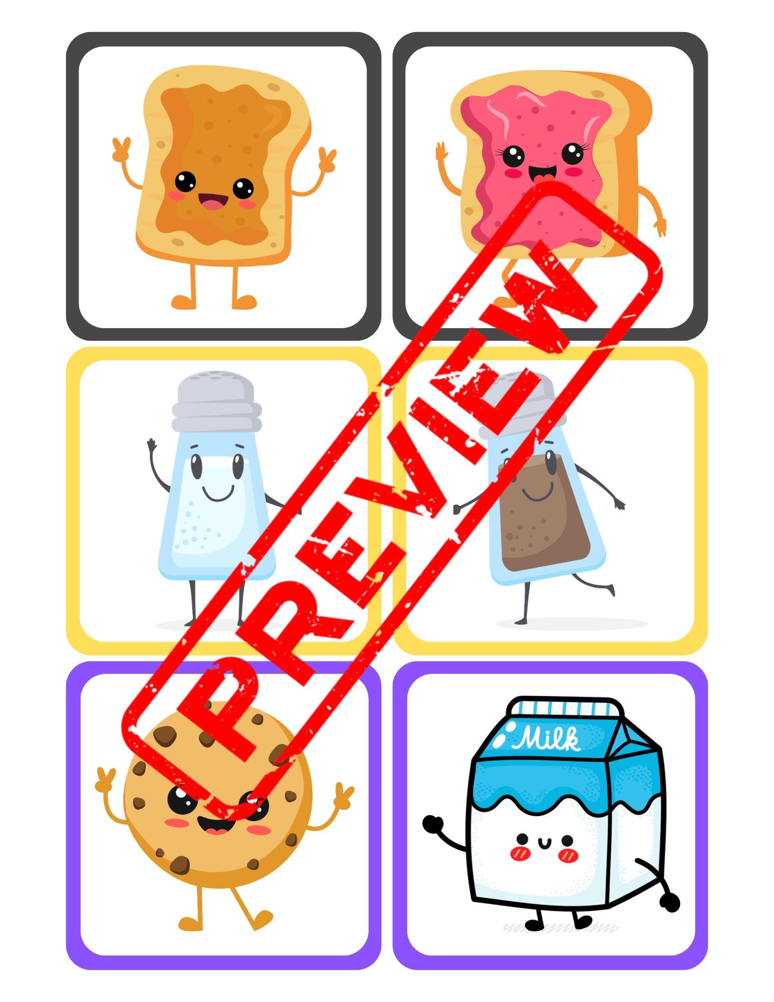 Match and Pair Partner Cards Fun and Easy Classroom Grouping Activity ...