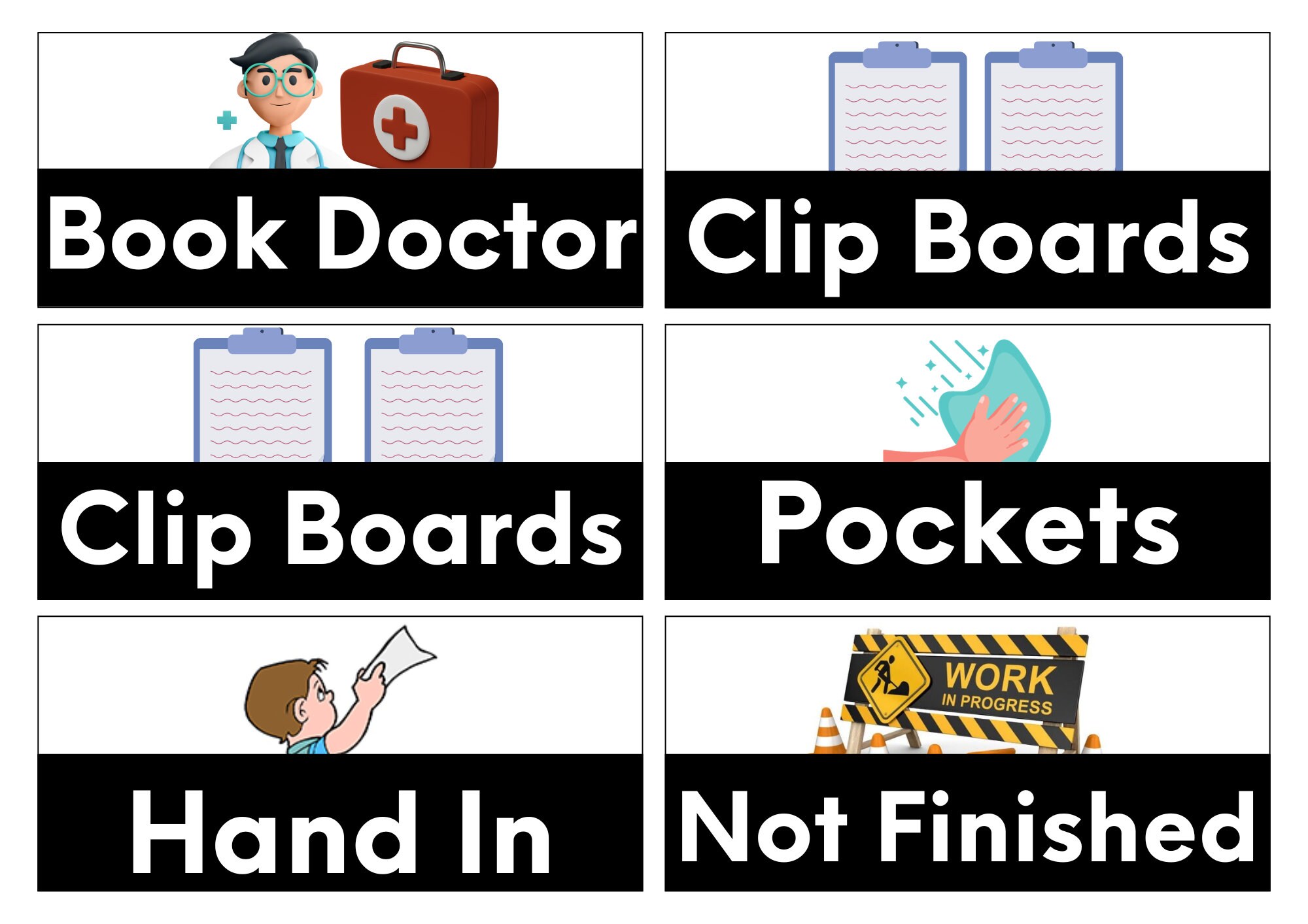 Classroom Bin Labels - PDF/PPTX - Etsy