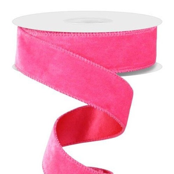 Pink Wired Ribbon - Etsy