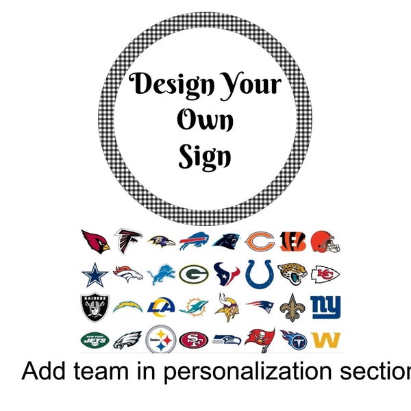 Sports Fan Sign - Etsy